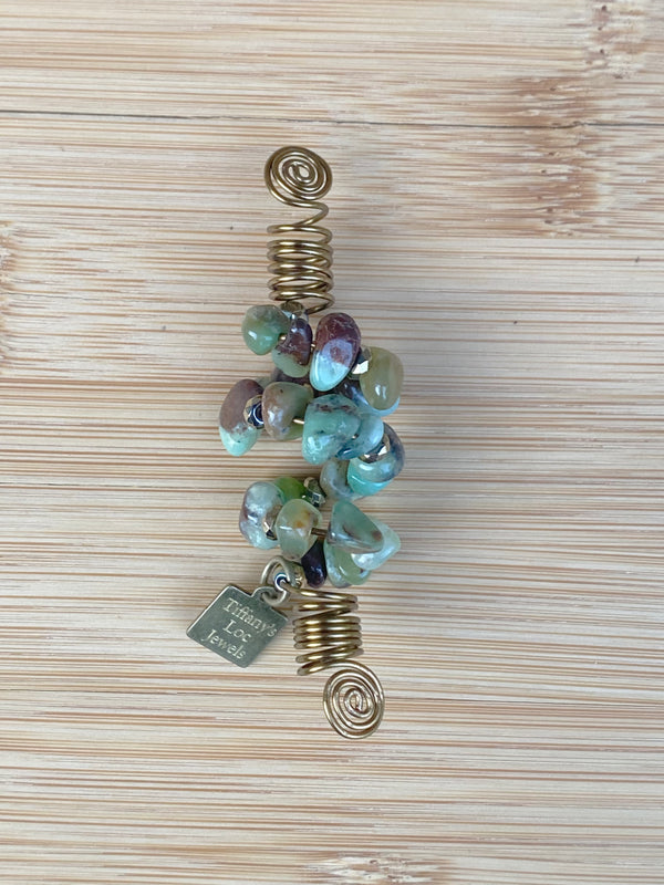 POMONA GREEN AUSTRALIAN JADE CHRYSOPRASE Chip Loc Jewel - TIFFANY'S LOC ...